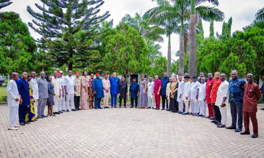 Give peace chance – Governor Otti tells Abure as he inaugurates new ...